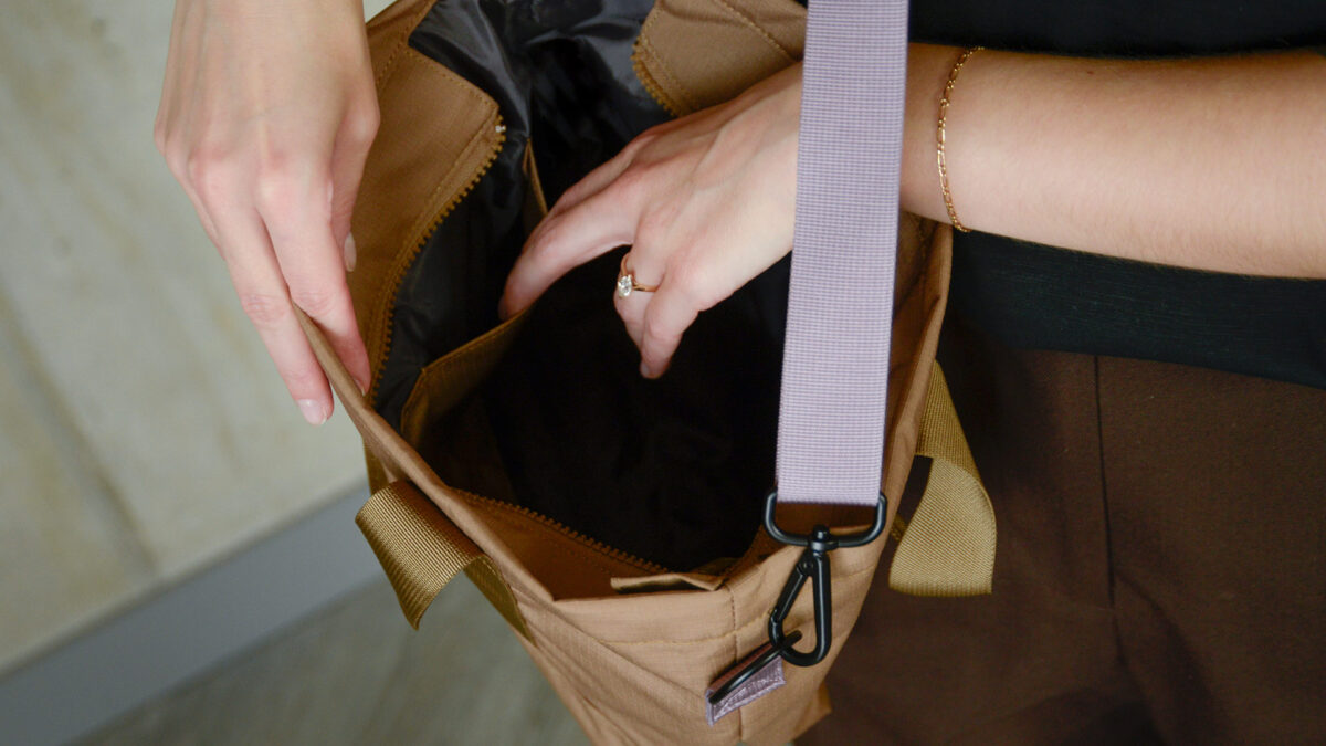 Recycled Polyester Handbags - 2 Colours - Natural Bed Company