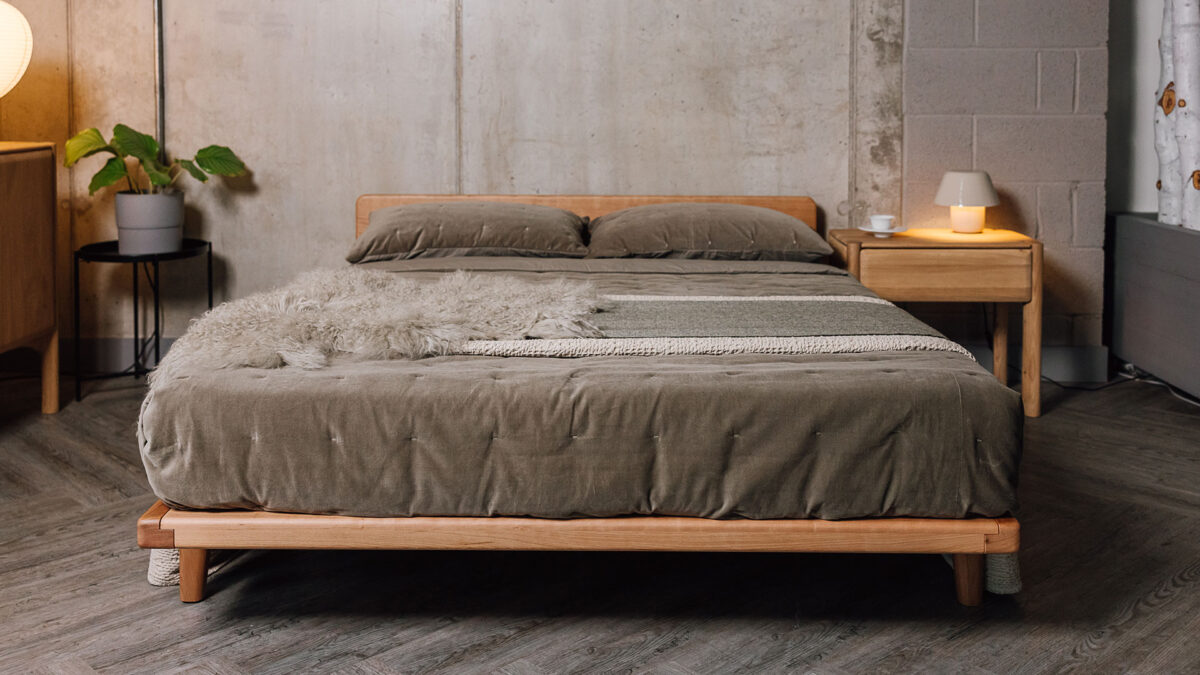 Osaka Handmade Japanese Style Bed | Natural Bed Company