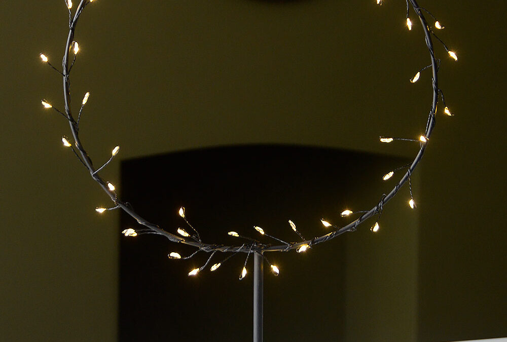 Festive Table Top Light Ring - Natural Bed Company