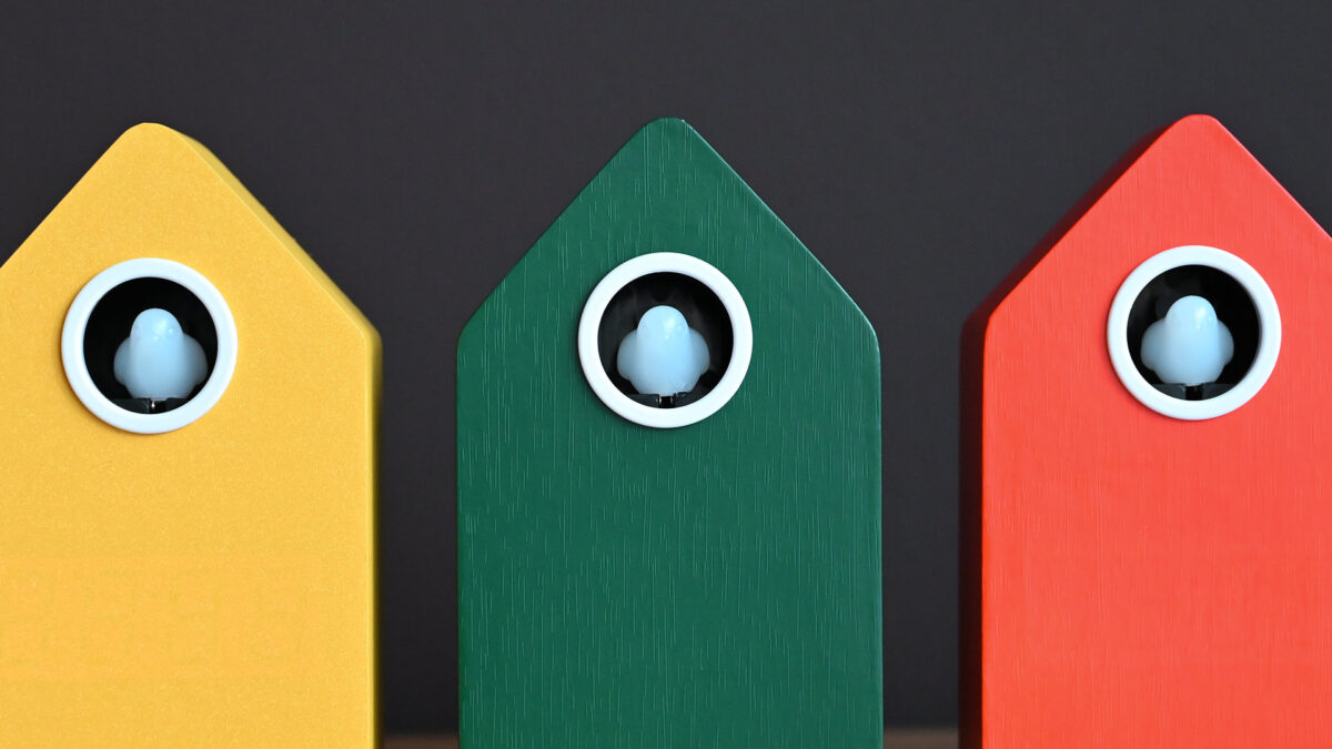 Colourful Cuckoo Alarm Clocks | Natural Bed Company