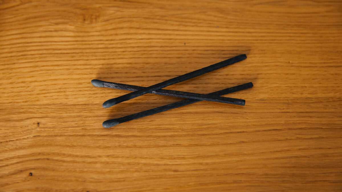 Long Matches in Glass Bottle - 2 colours - Natural Bed Company