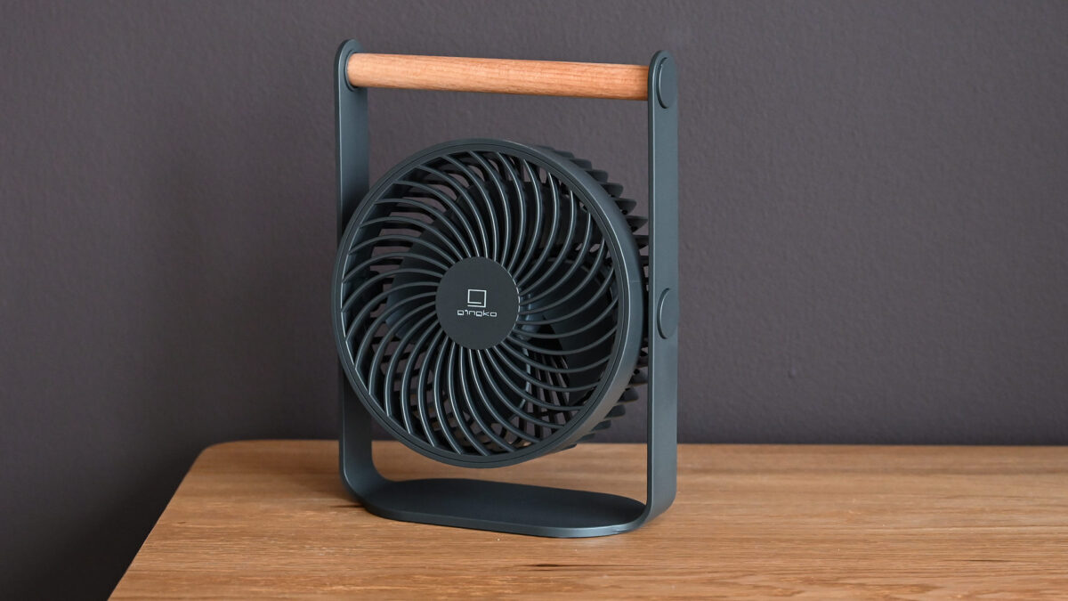 Portable Modern Desk Fan - Natural Bed Company