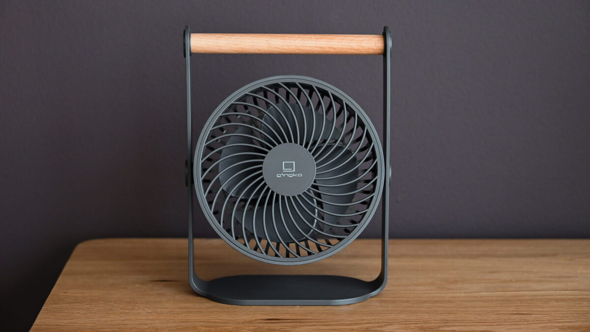 Portable Modern Desk Fan - Natural Bed Company