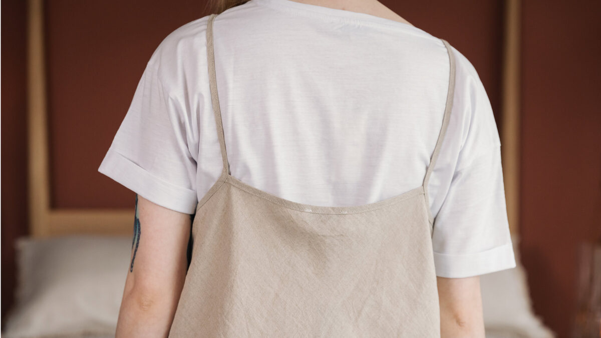 Linen Slip Dress | Loungewear | Natural Bed Company