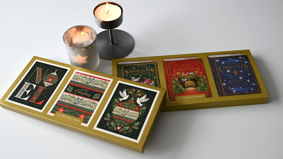 12 Mini Christmas Cards | Natural Bed Company