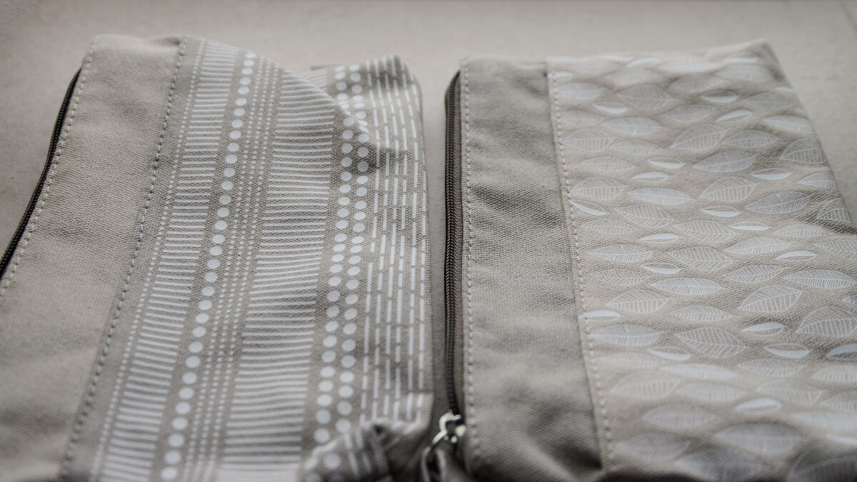 Patterned Wash Bags - 2 designs | Natural Bed Company
